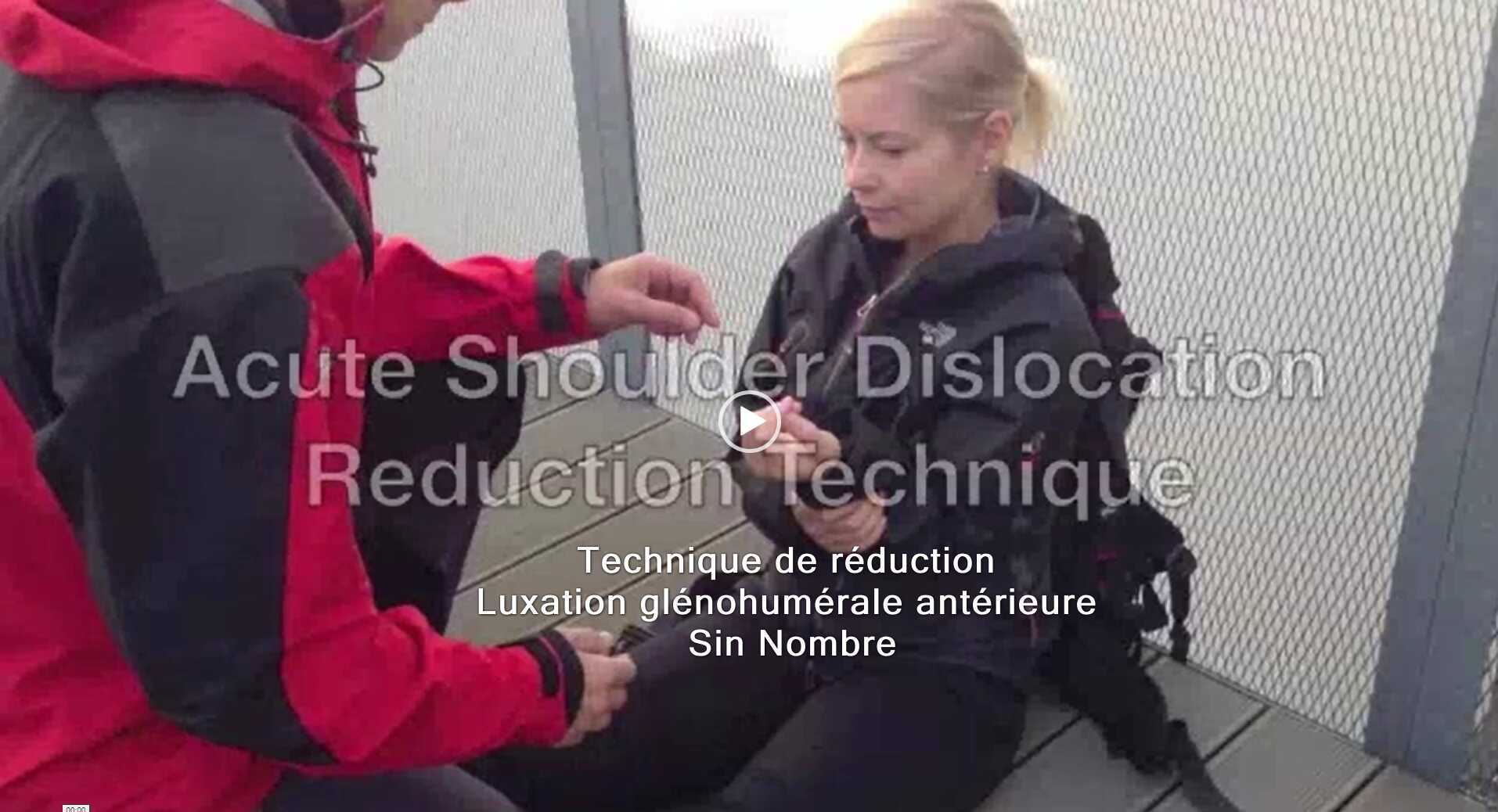 shoulder dislocation sin nombre technique