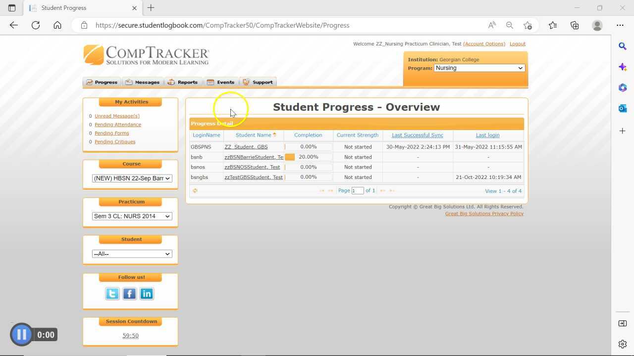 CompTracker - New Attendance Process