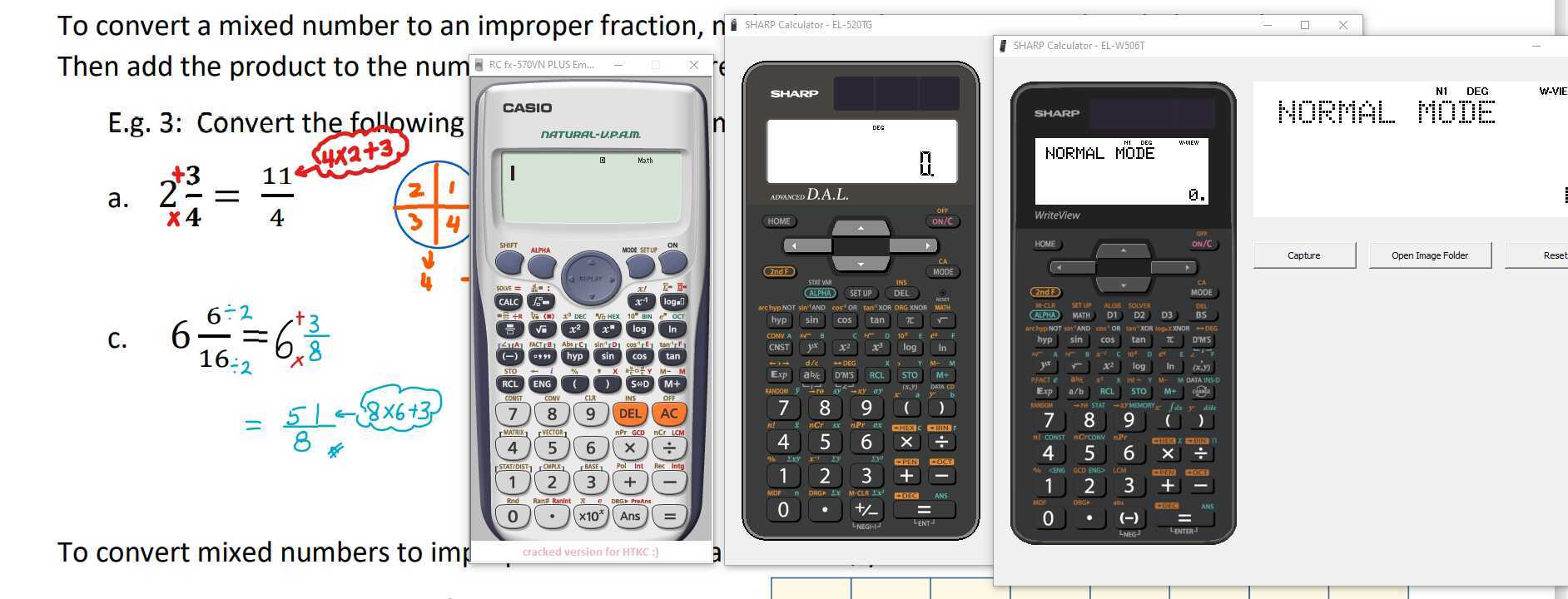 CMTR 1-3a_07 Eg 3 Convert Mixed Numbers to Improper Fractions_ with ...