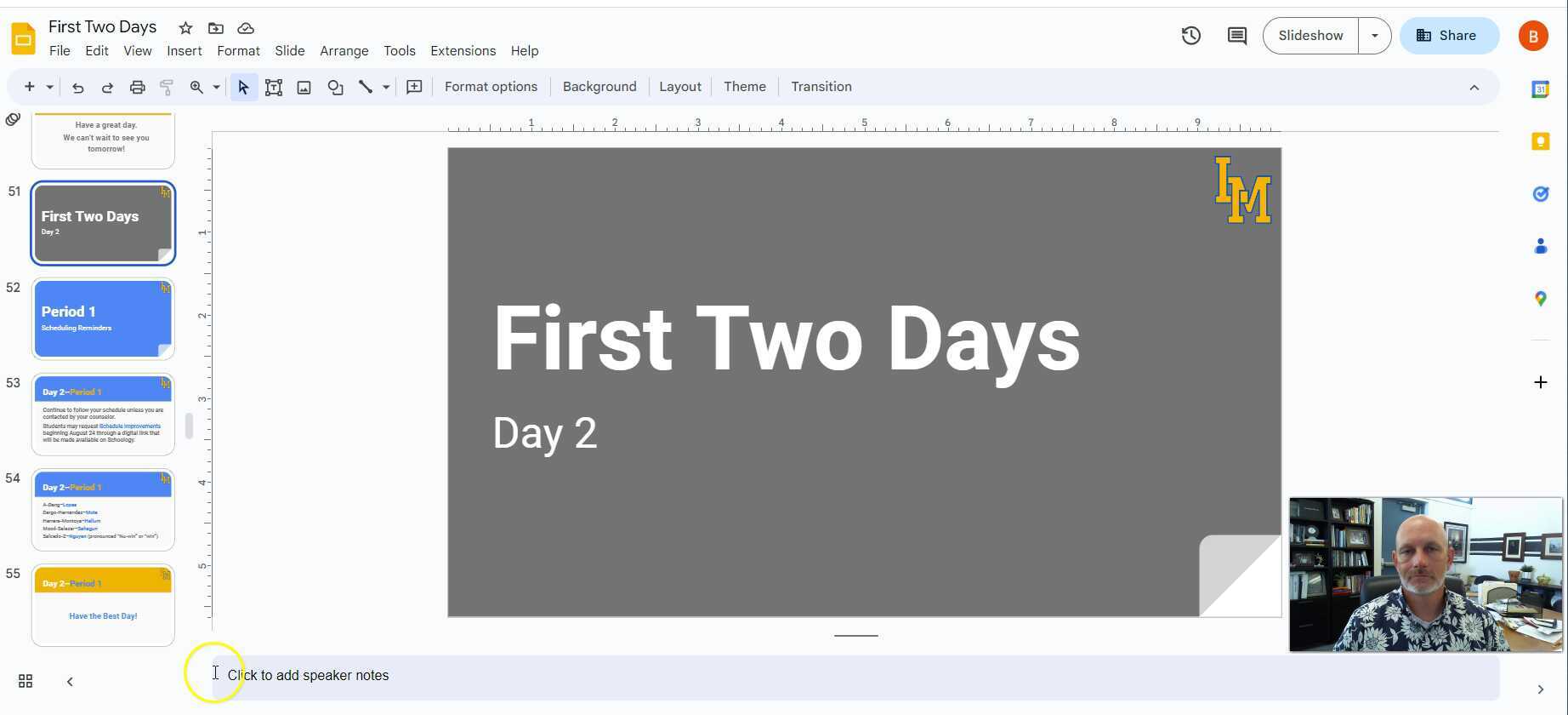 LMHS F2D--Day 2