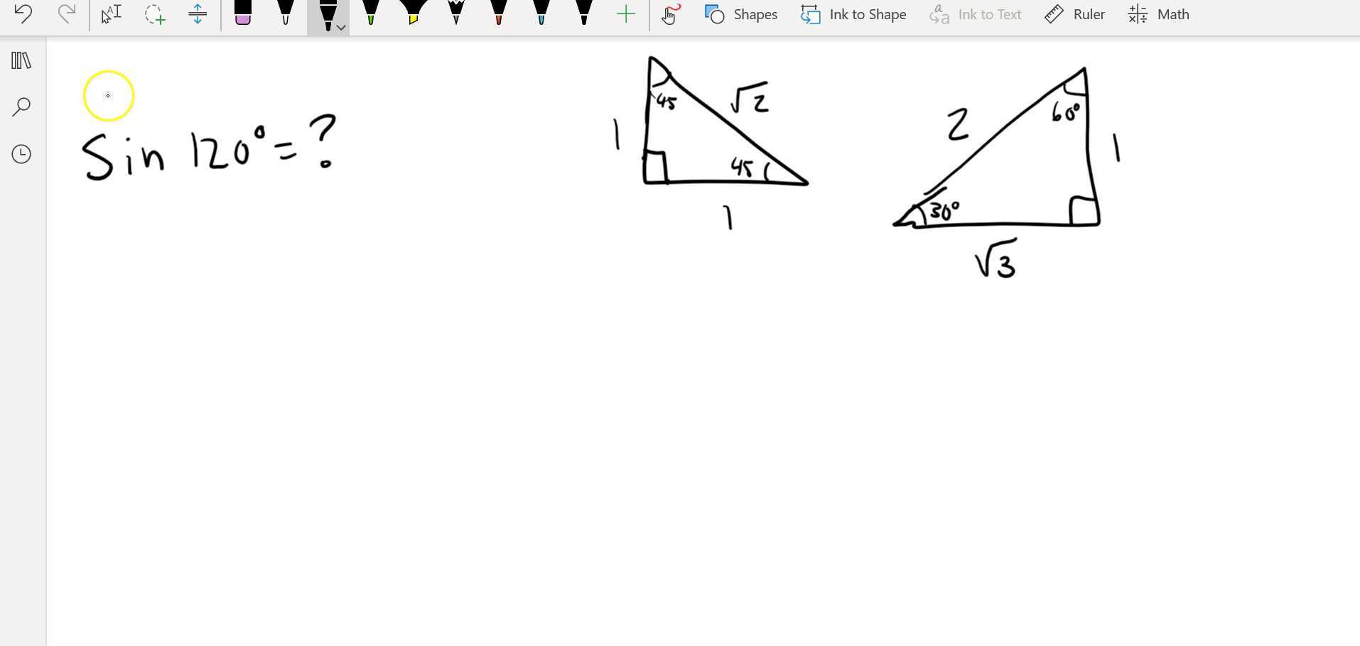 Solving Special Right Triangle Problems