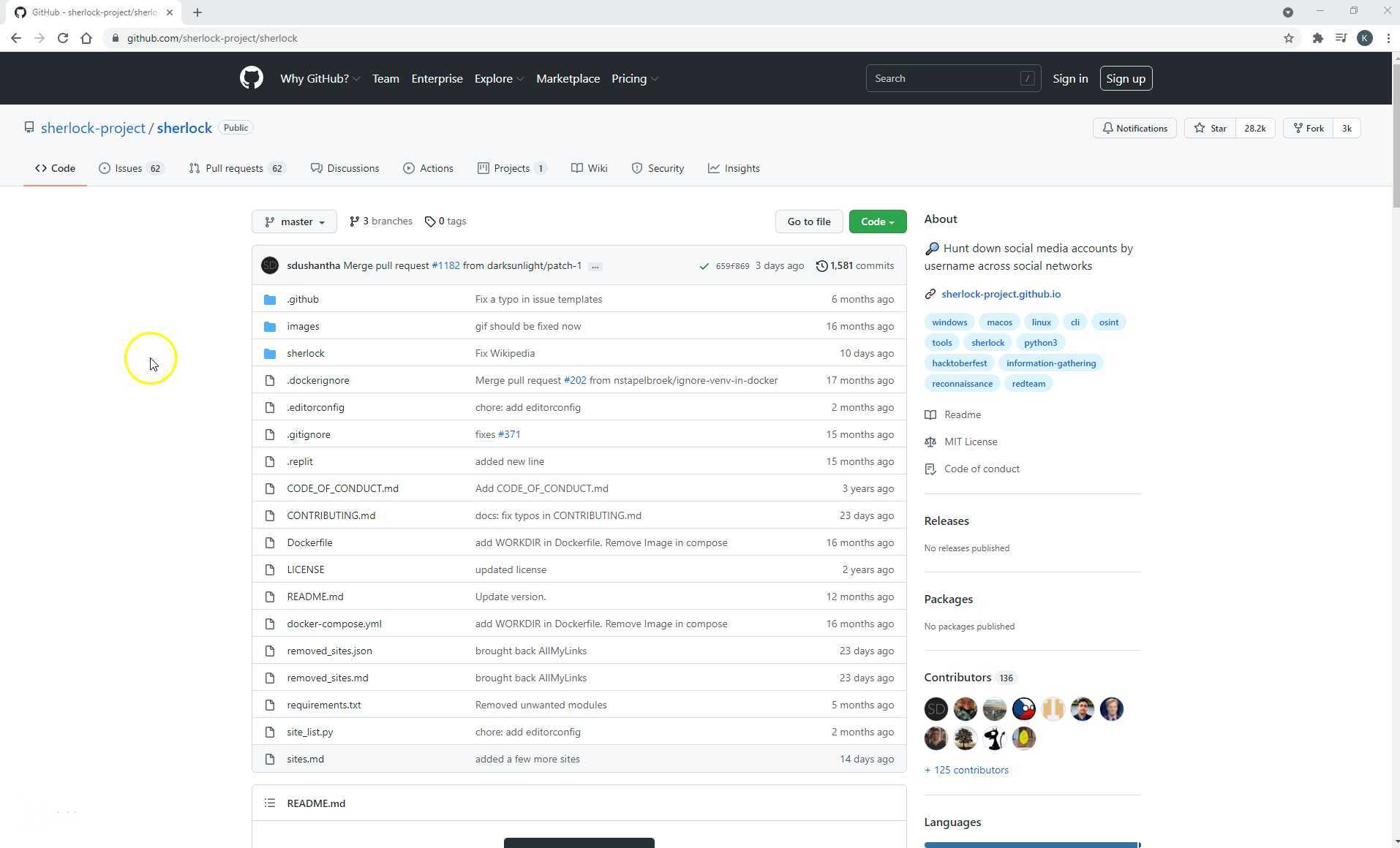 Installing the Sherlock Tool