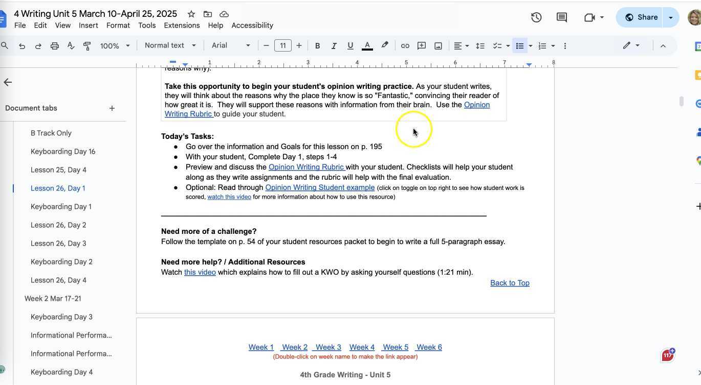 Using CAASPP Student Exemplars to Help With Writing