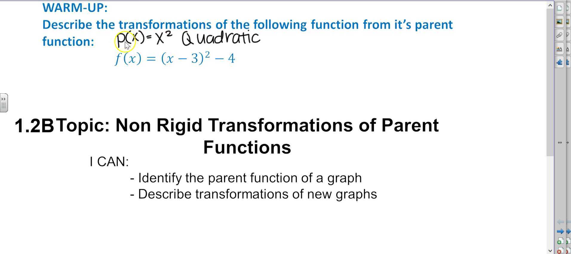 1.2B Non-Rigid Transformations .1