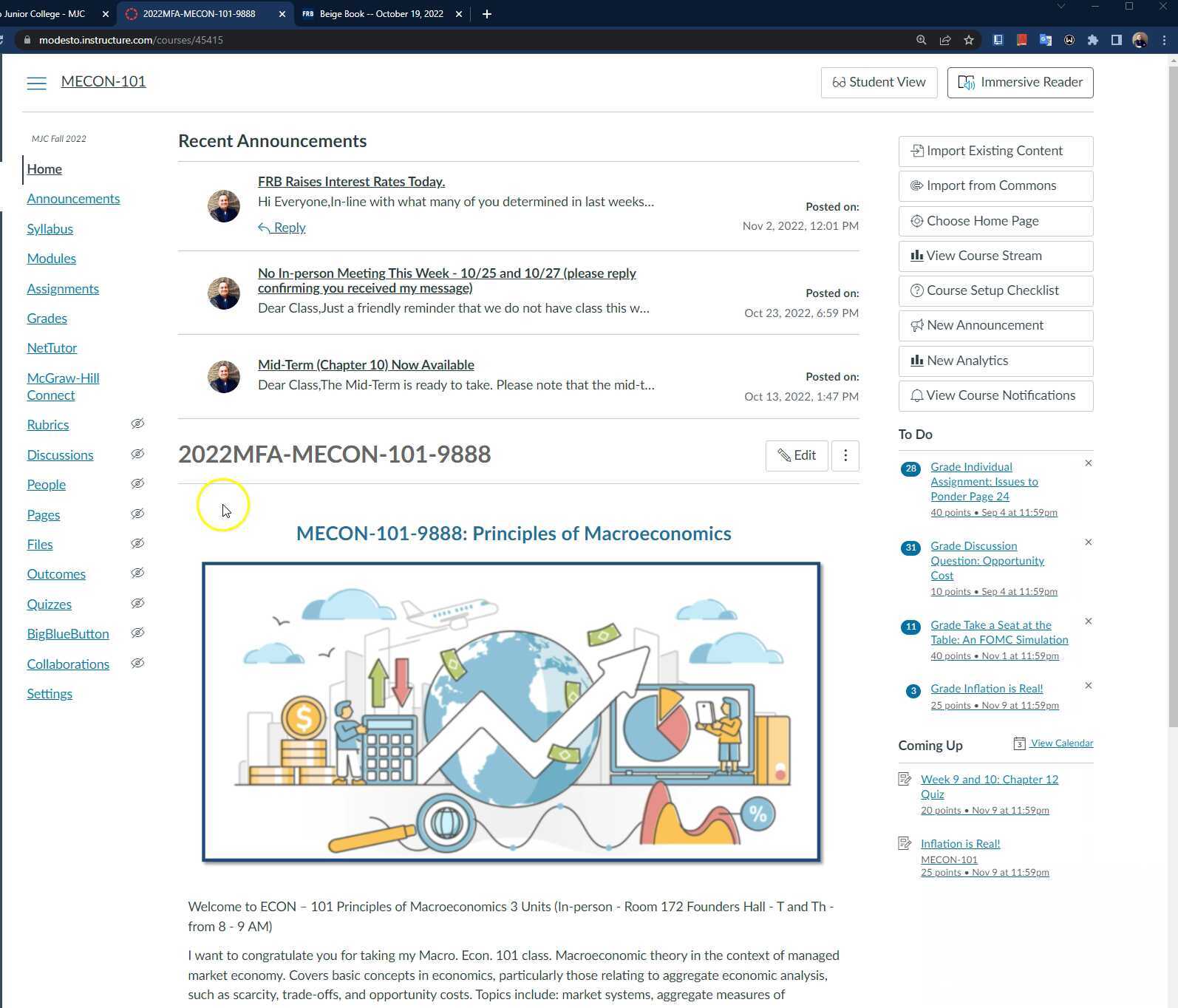 A Seat at the FOMC - FRB Simulation
