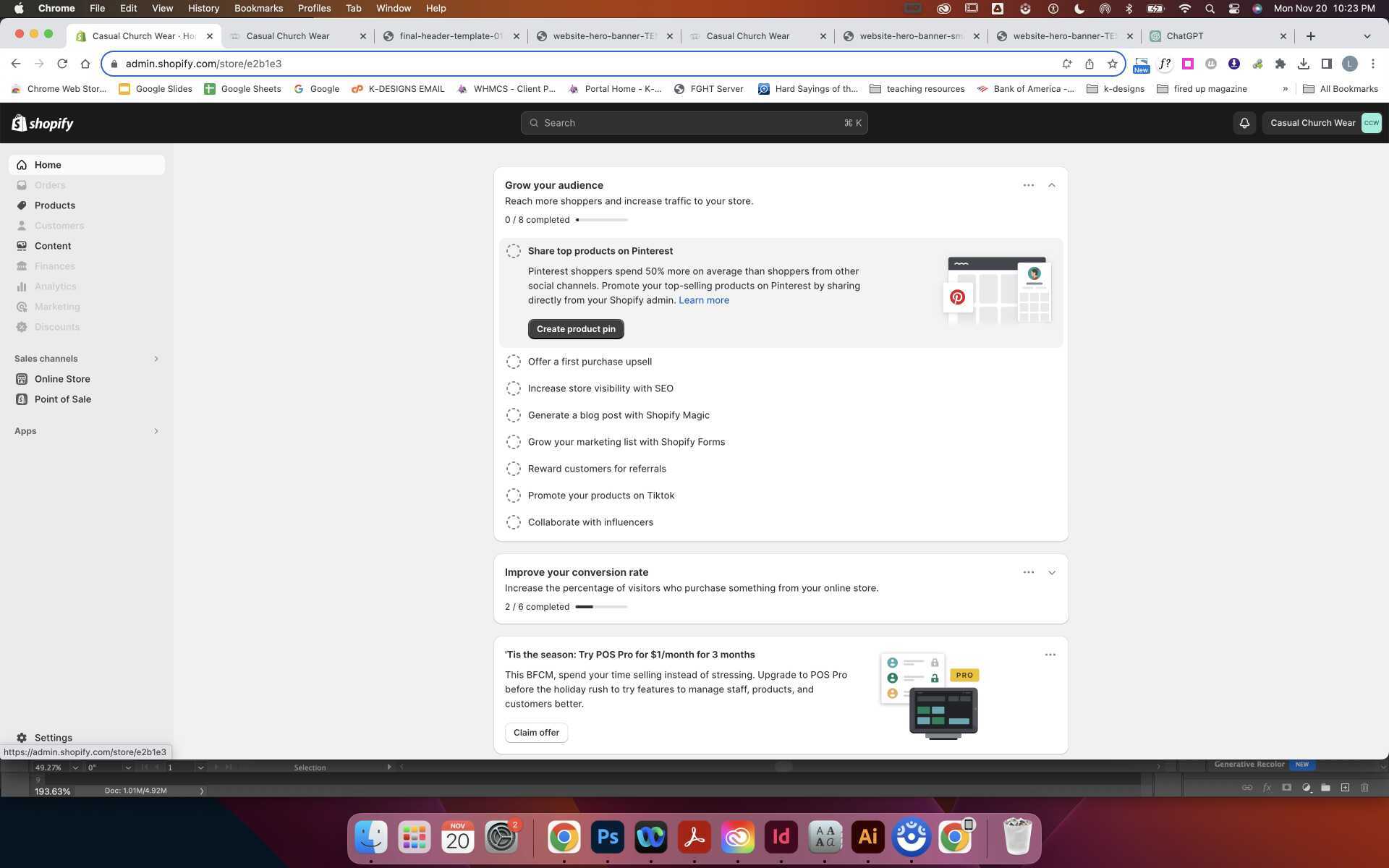Uploading Header Image in Shopify
