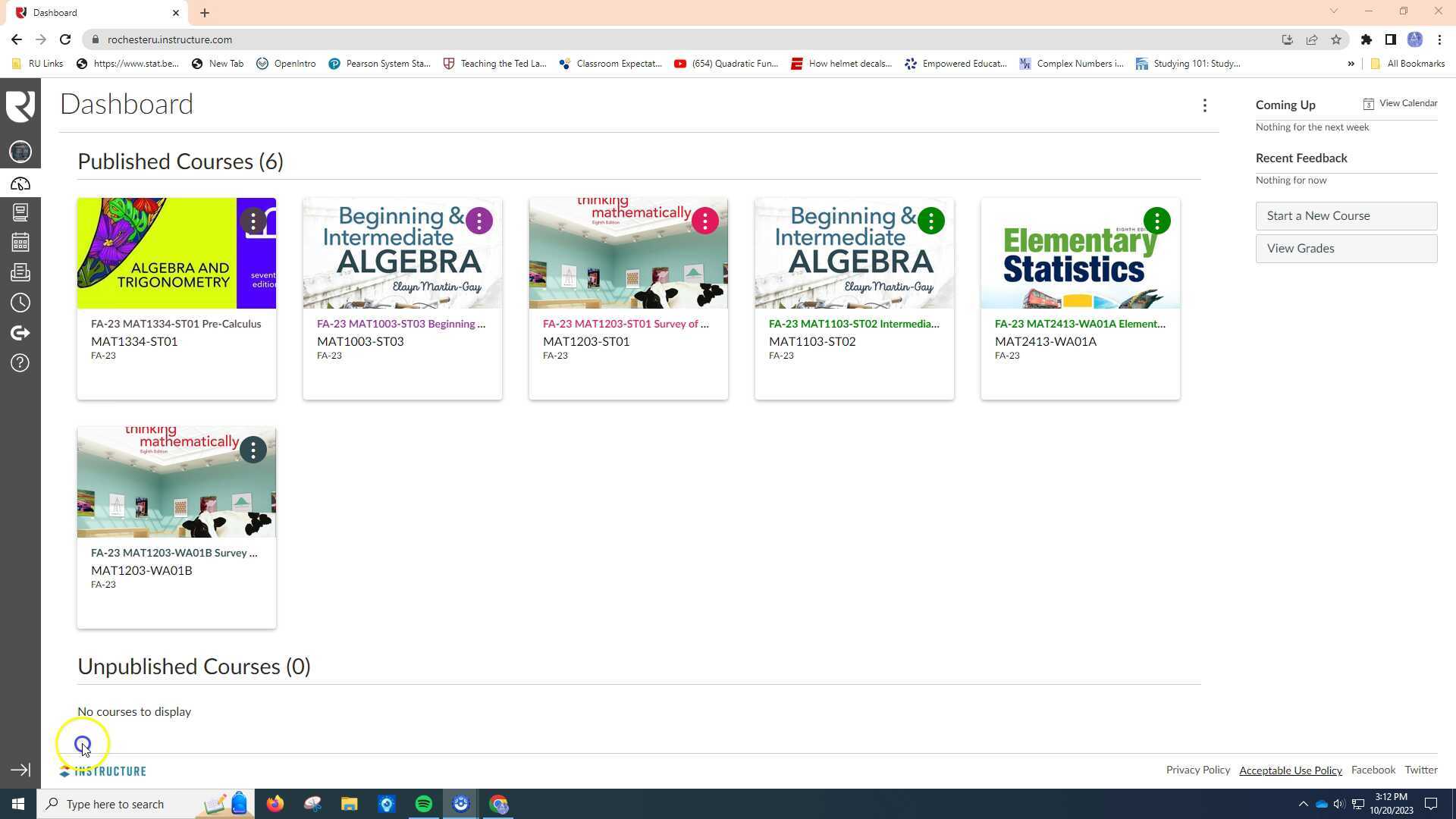 Instructor-Canvas-Video-MAT-1203-WA01B-FA23