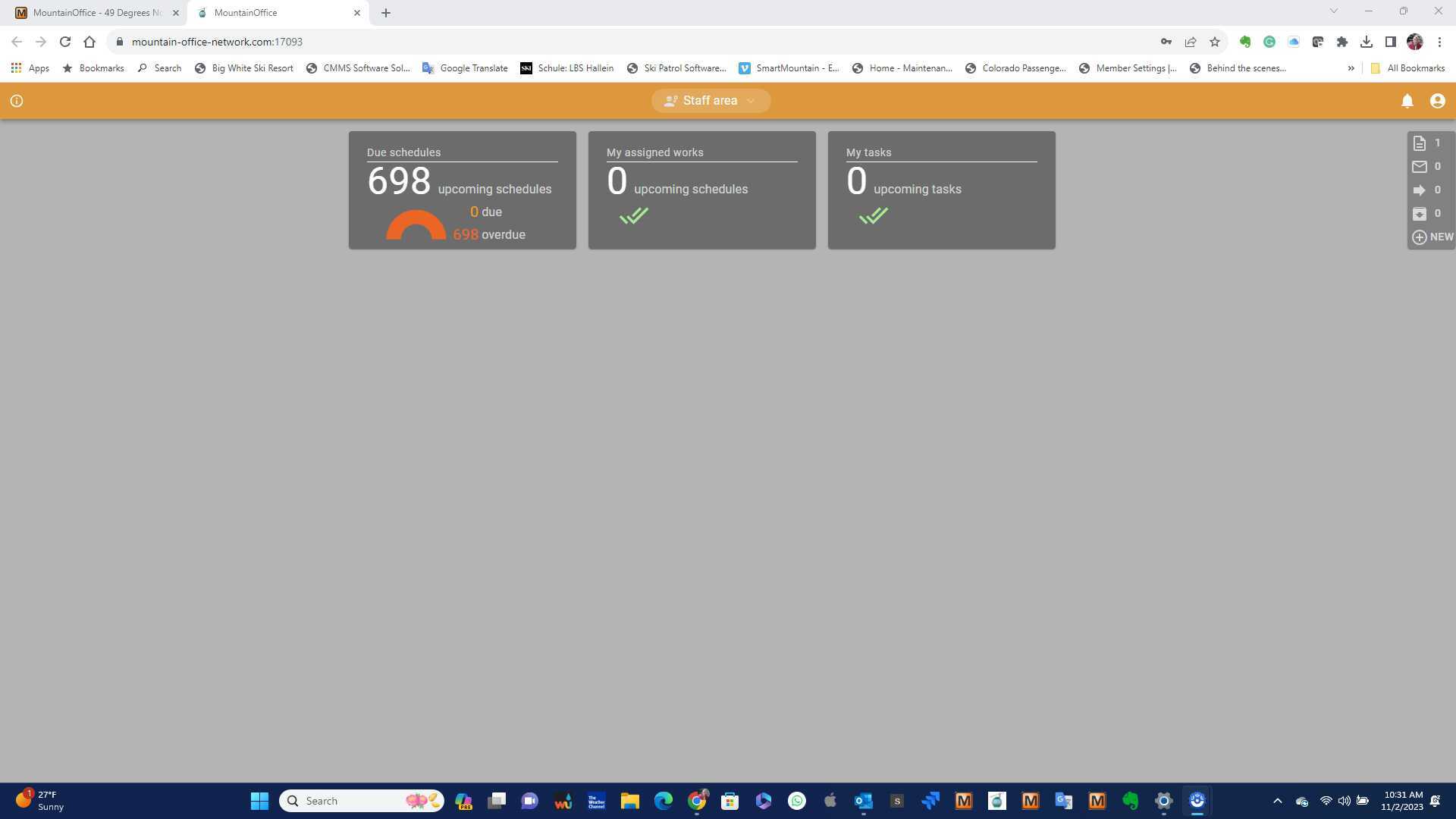 49 Degrees North status report