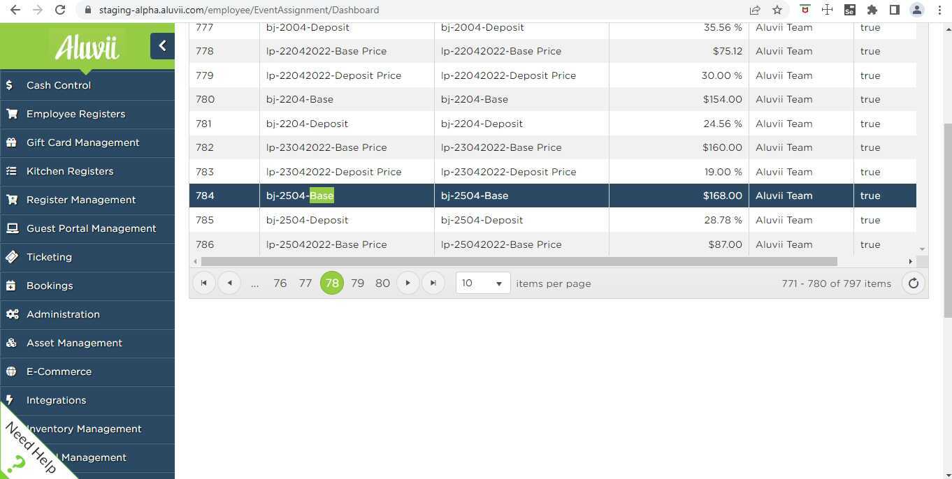 Bookings --> Setting lower limit more than 1, doesn't allows to update ...