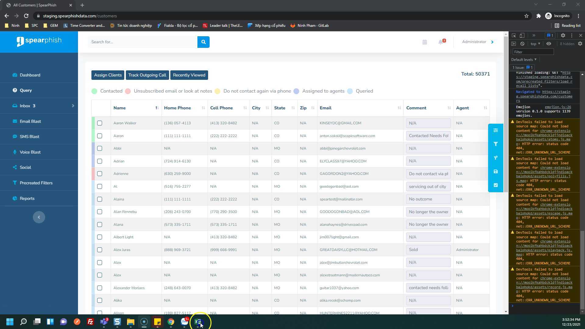 SPEAR-181 homepage search