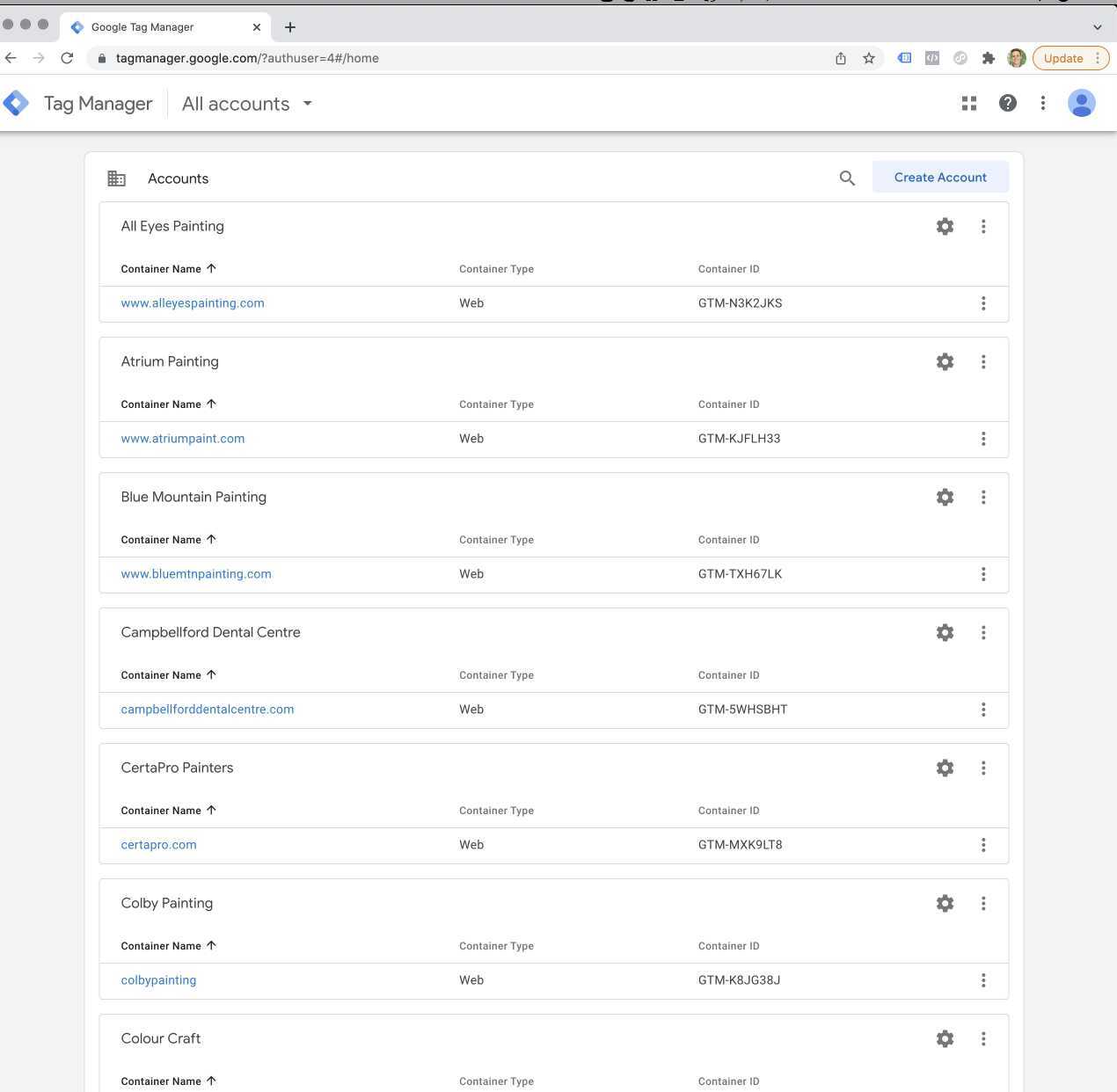Conversion Tracking Setup