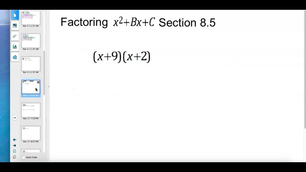 factoring-x-2-bx-c-section-8-5