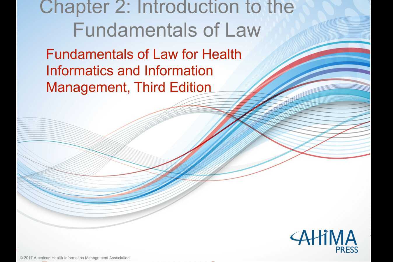 Law Lecture Chapters 2-5