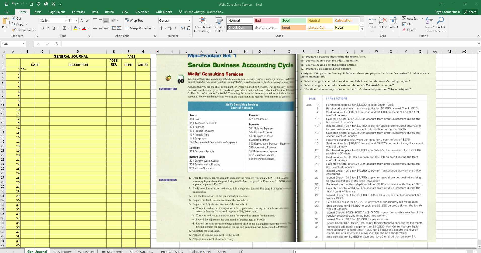 Mini Practice 1 Ch. 1-6
