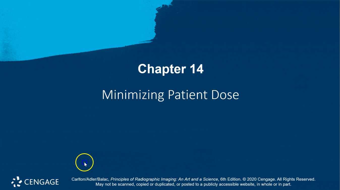 Minimizing Patient Dose