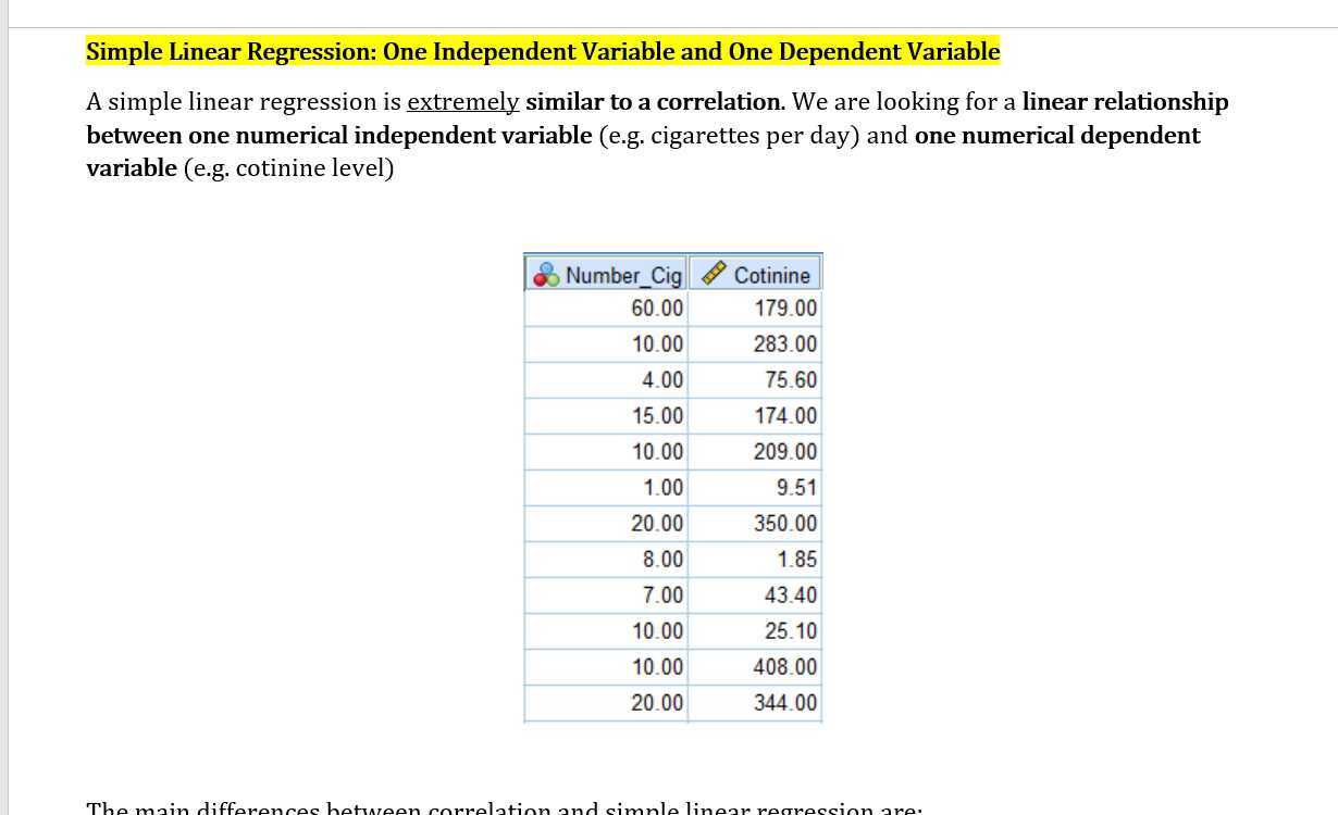 Simple Linear Regresion & Overall Models