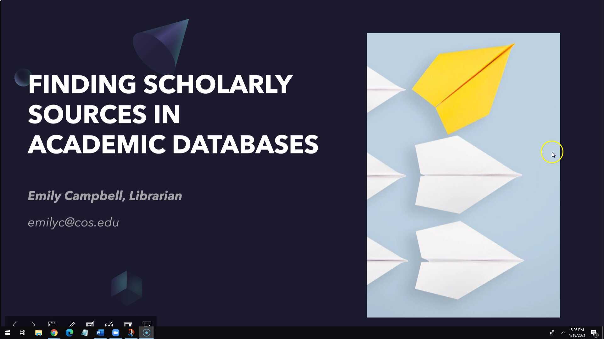 Finding Scholarly sources in databases_Revised