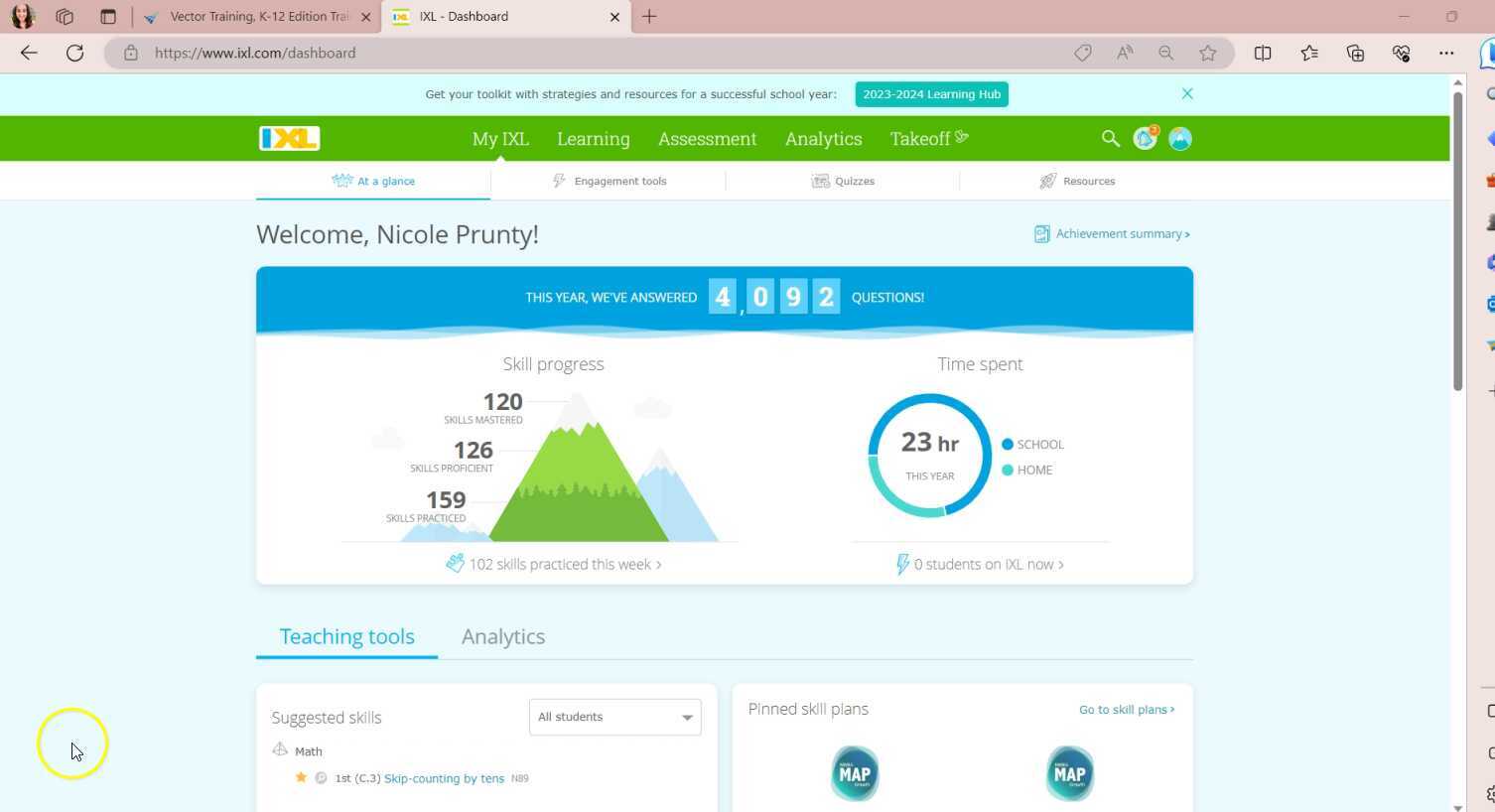 MAP Study Plans in IXL