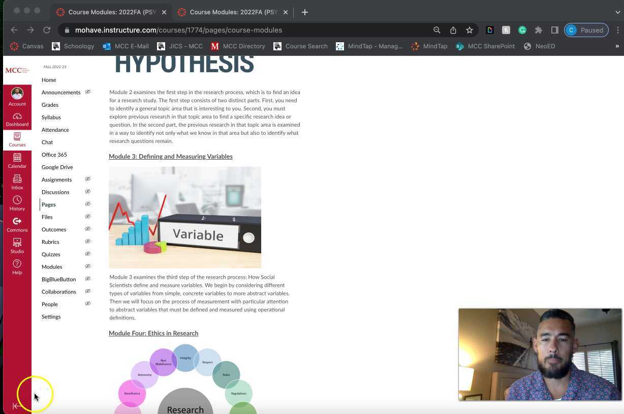 Module 3 Overview (PSY290)