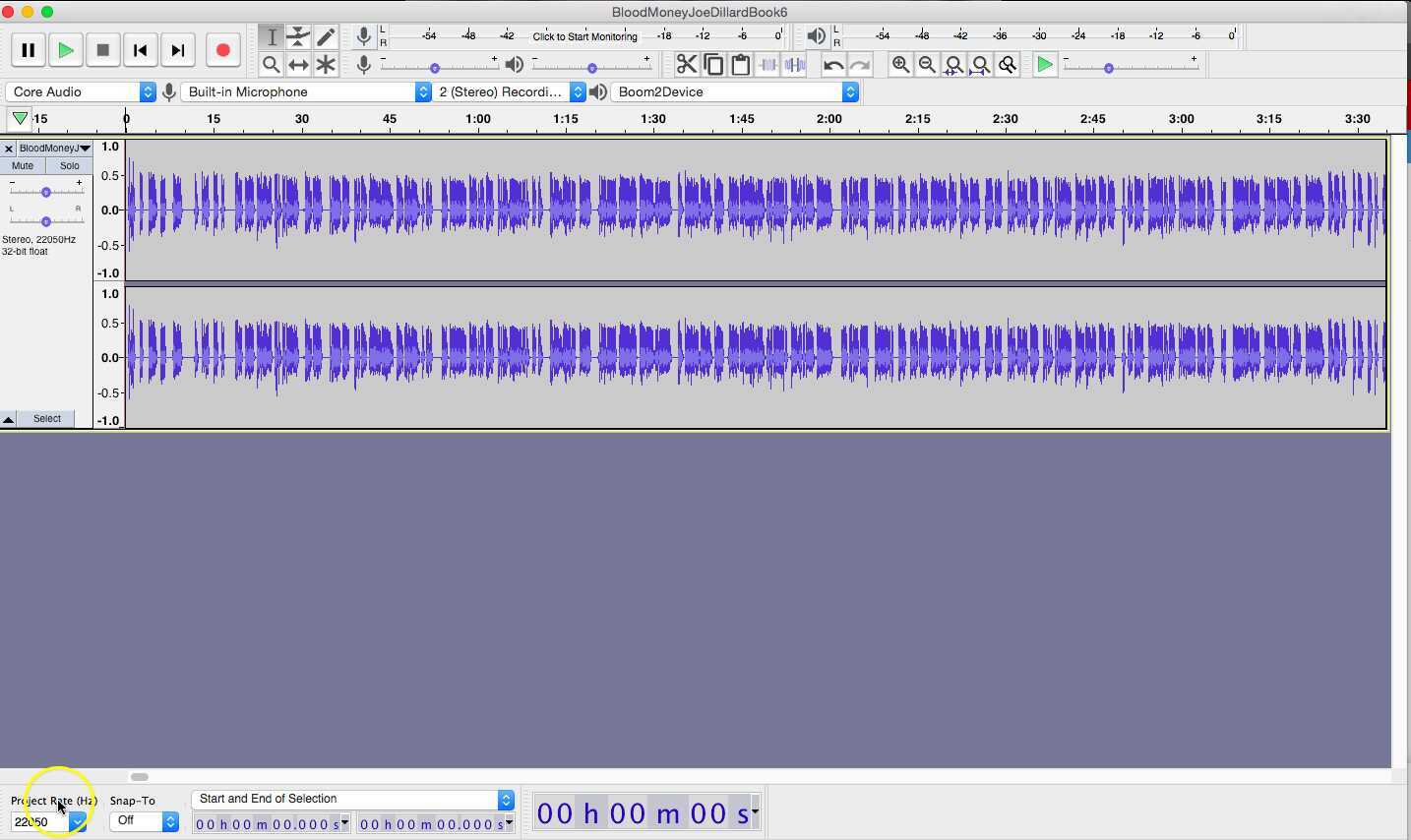 How to Play Track in Audacity