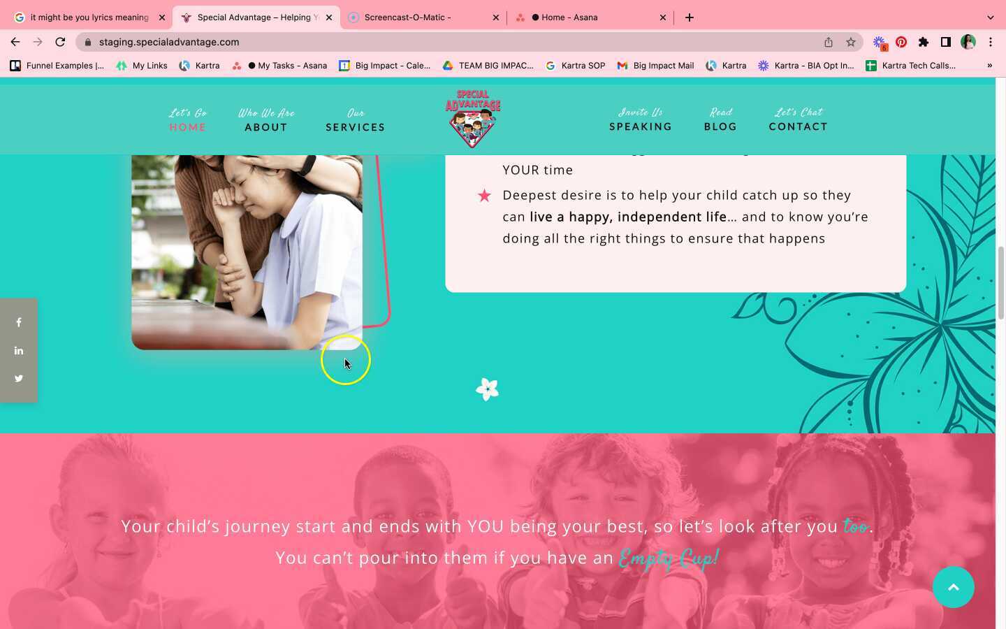 DFY - Andrew's Website Feedback