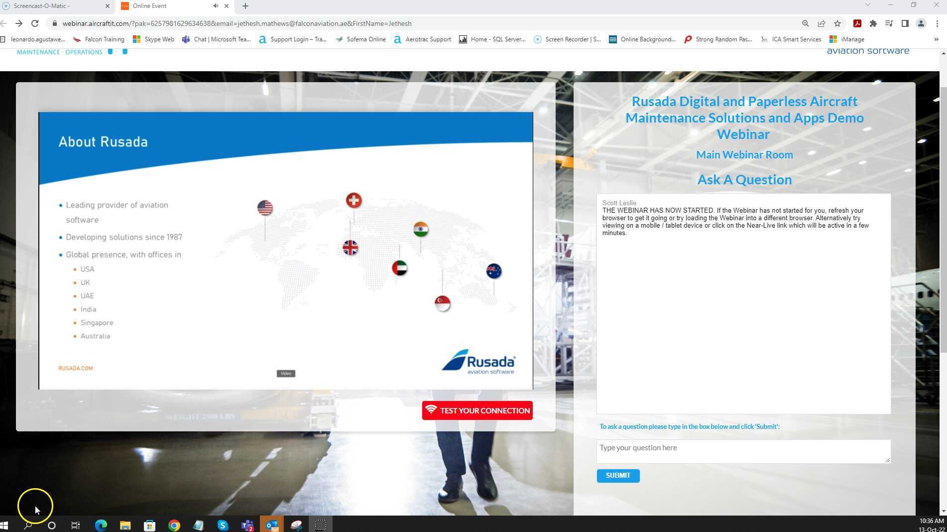 RUSADA DEMO 13 OCT 2022