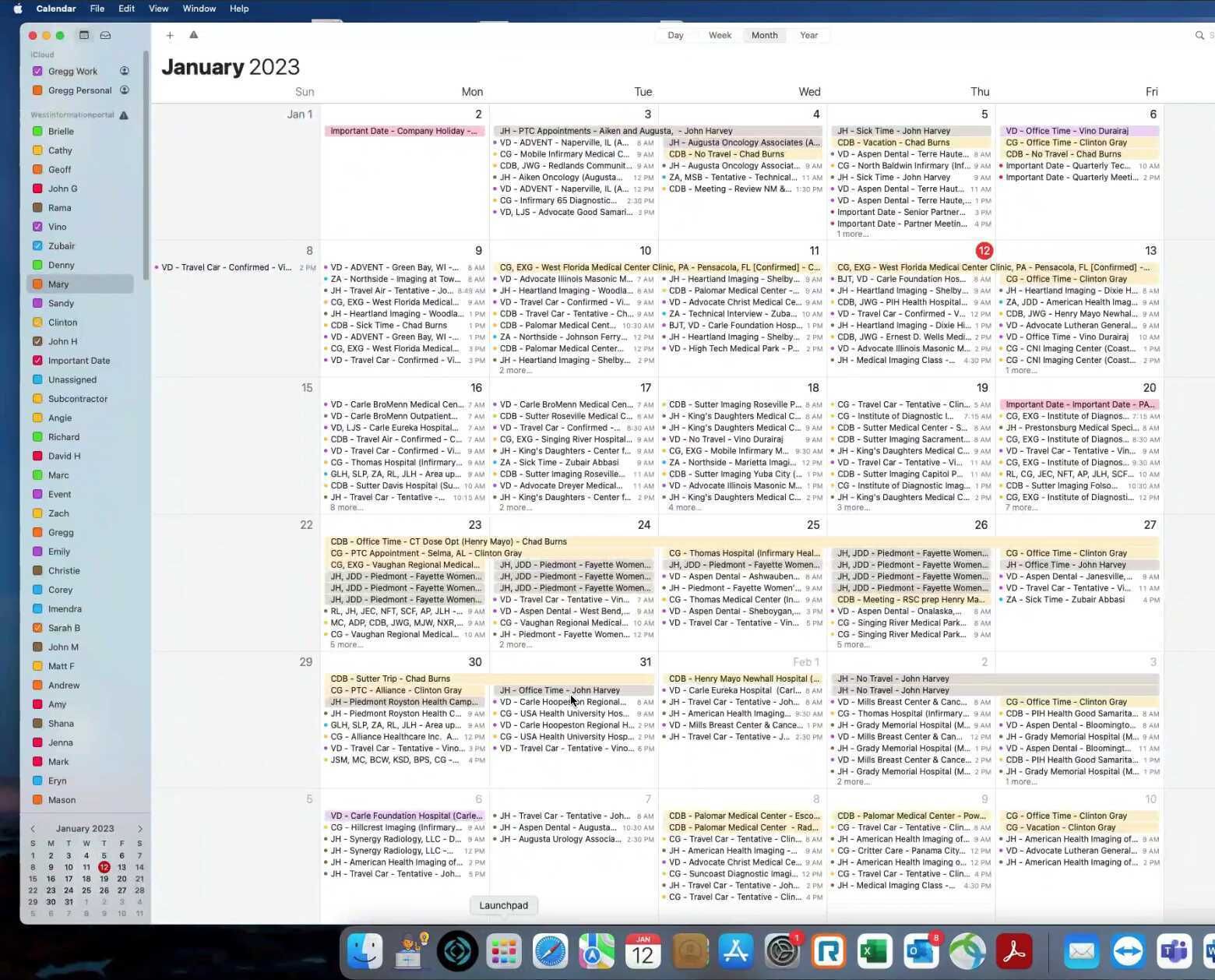 Remove old WIP calendar