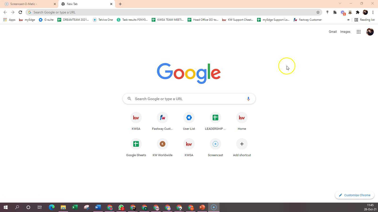 Extention Google Web Store - Meet Attendance