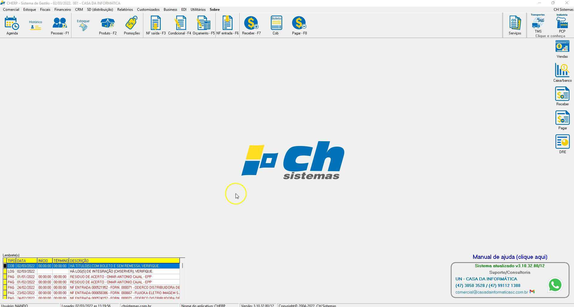 Como enviar sintegra
