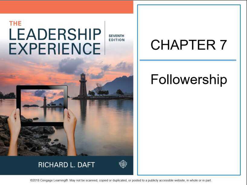 Chapter 7: Followership