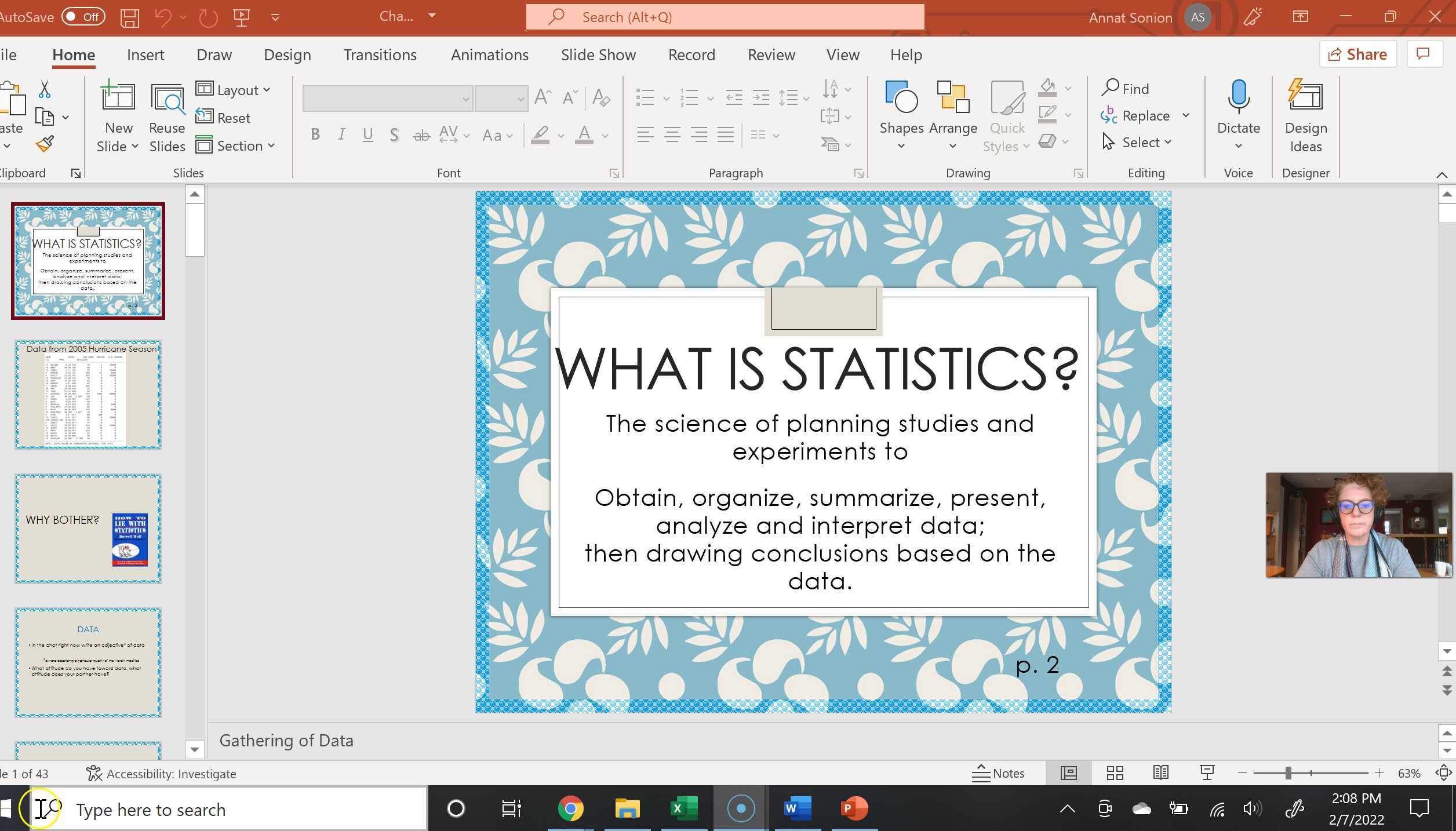 Statistics Class 1 part 1