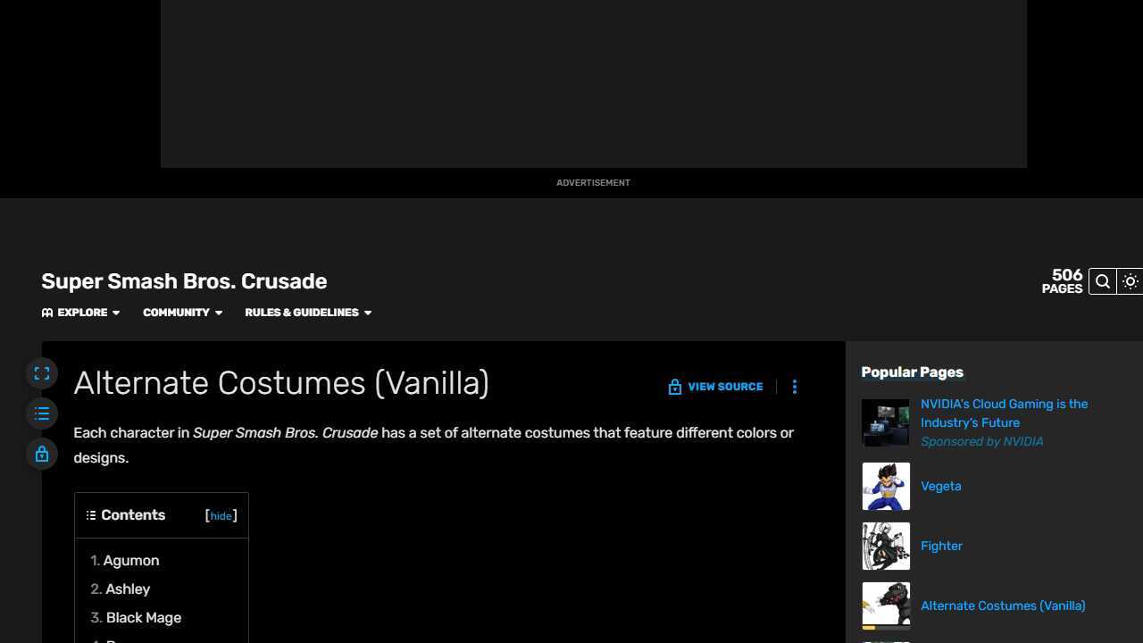 SSBC and SSF2 Costumes Update 4/18/2022