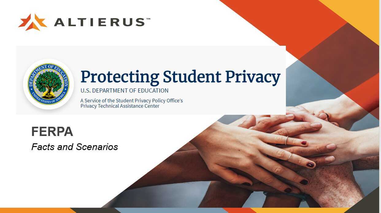 FERPA Facts and Scenarios