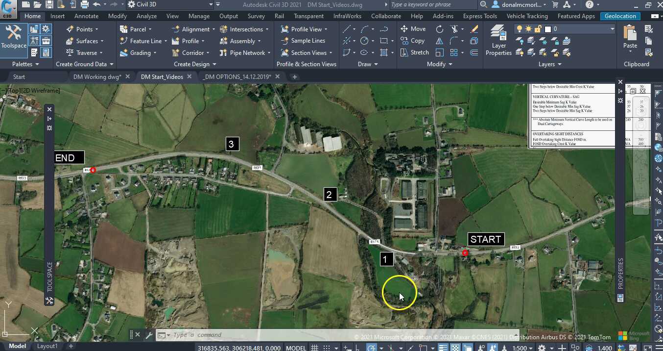 2-Create Proposed Alignment