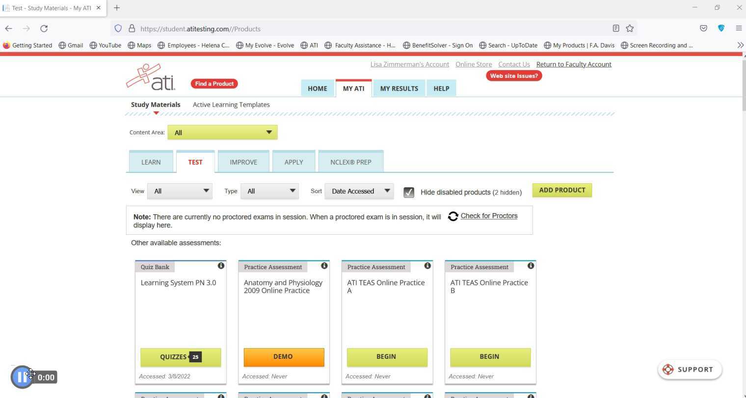 ATI Quiz Bank Tutorial