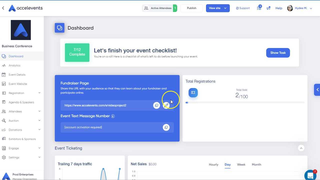 Block an attendee - hydee 2