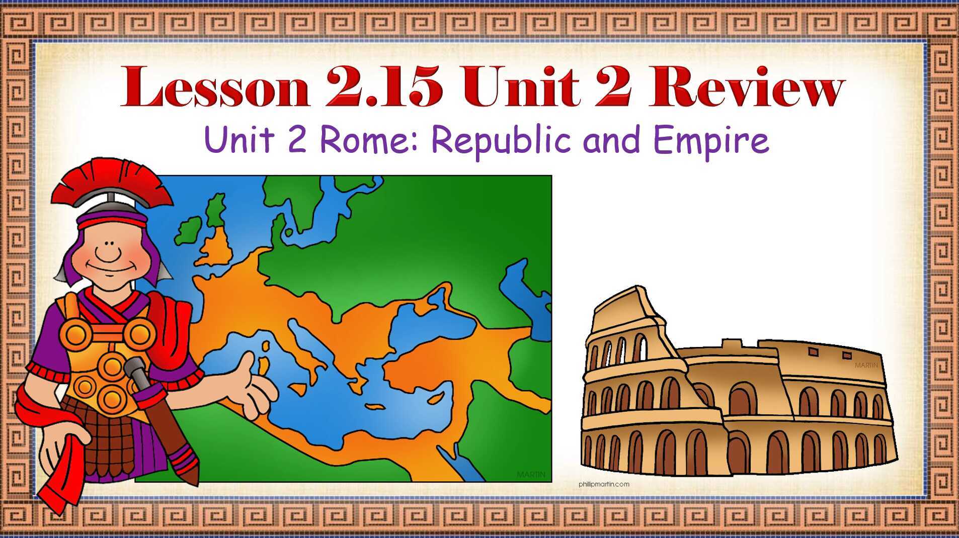 Thursday 2/23 - Lesson 2.15 Unit 2 Content Review Recording