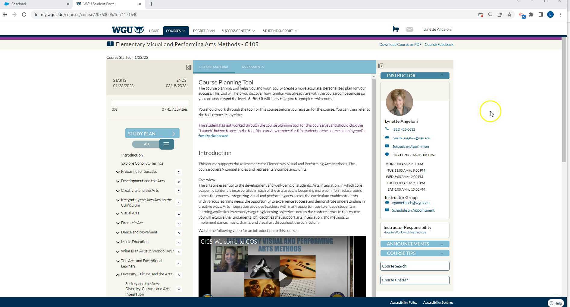 Using and Accessing Course Homepage & Textbook