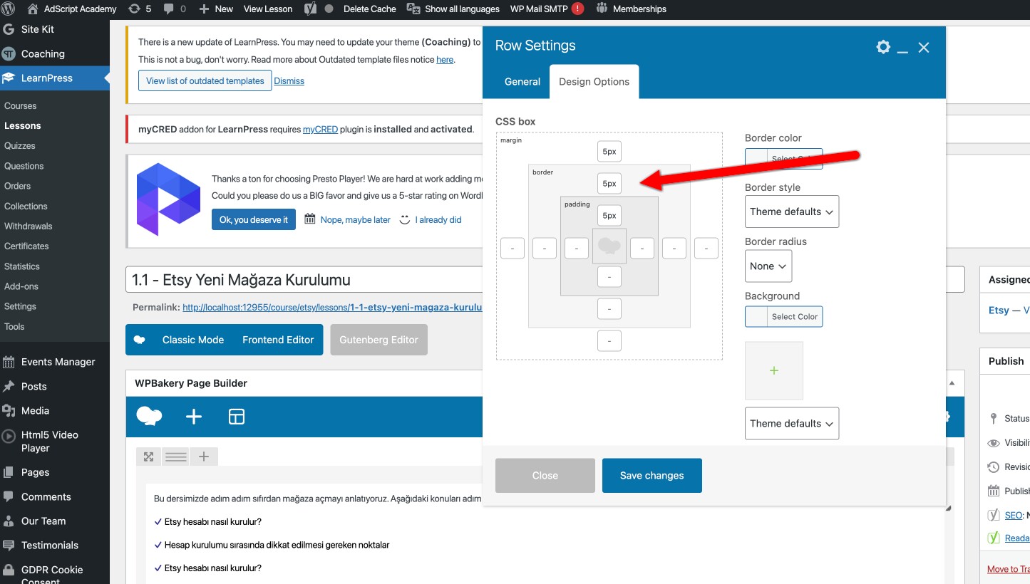 Snip - Edit Lesson “1.1 – Etsy Yeni Mağaza Kurulumu” ‹ AdScript Academy ...