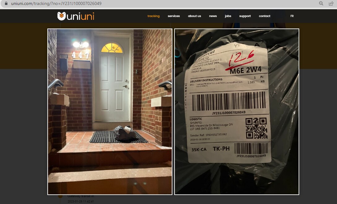 Snip - UniUni - Package Tracking - Google Chrom (7)