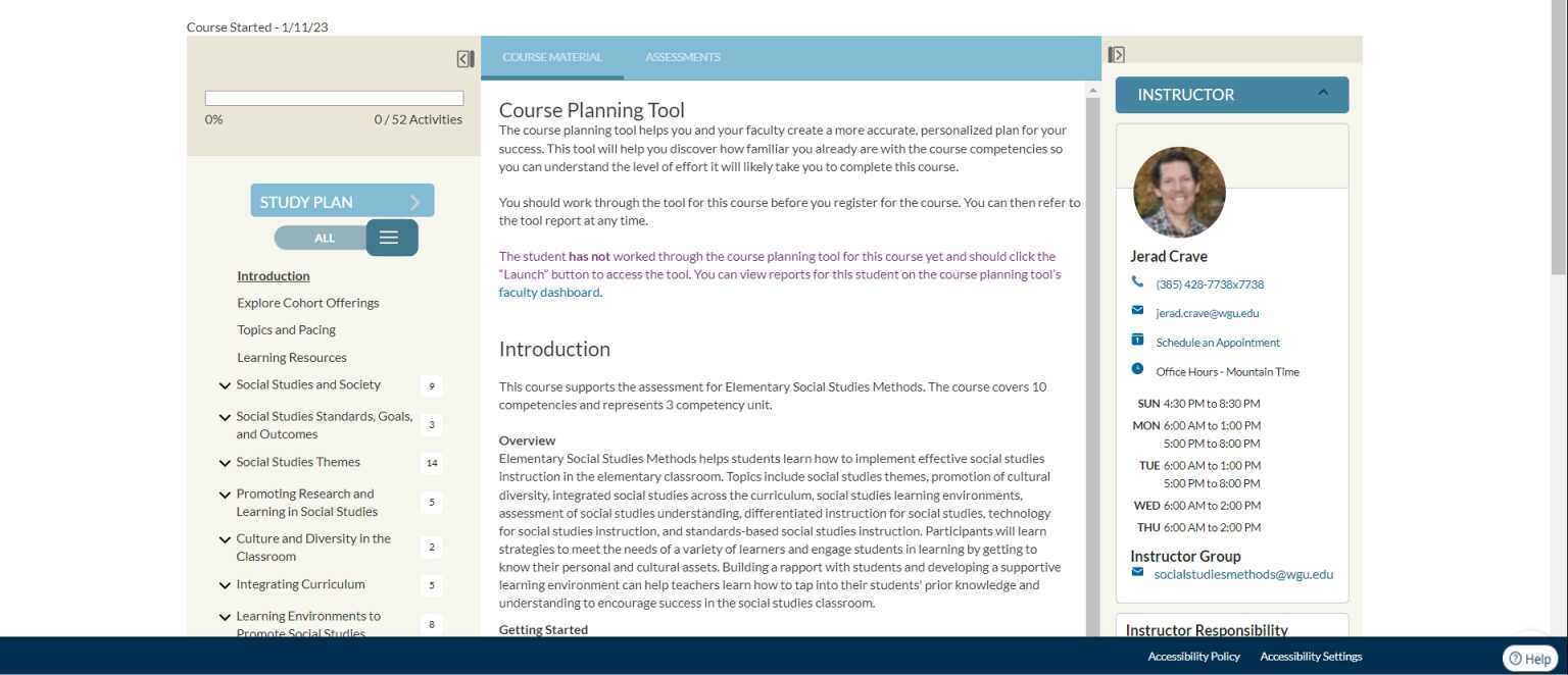 Introduction to Elementary Social Studies Methods