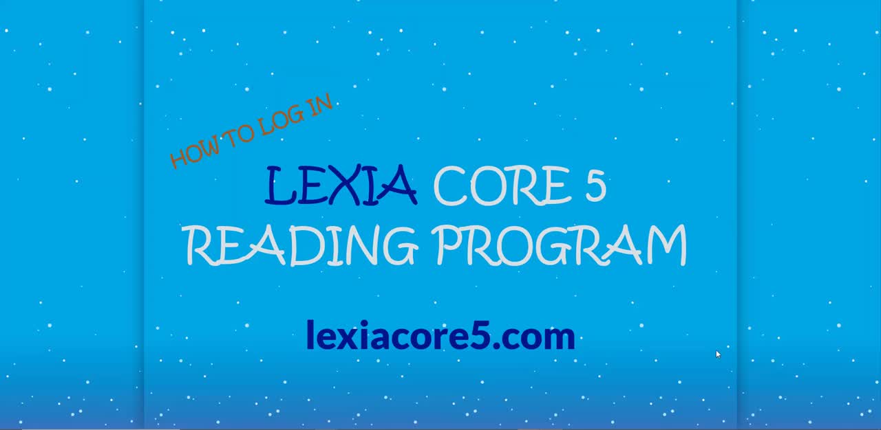 Lexia Core5 Login Directions
