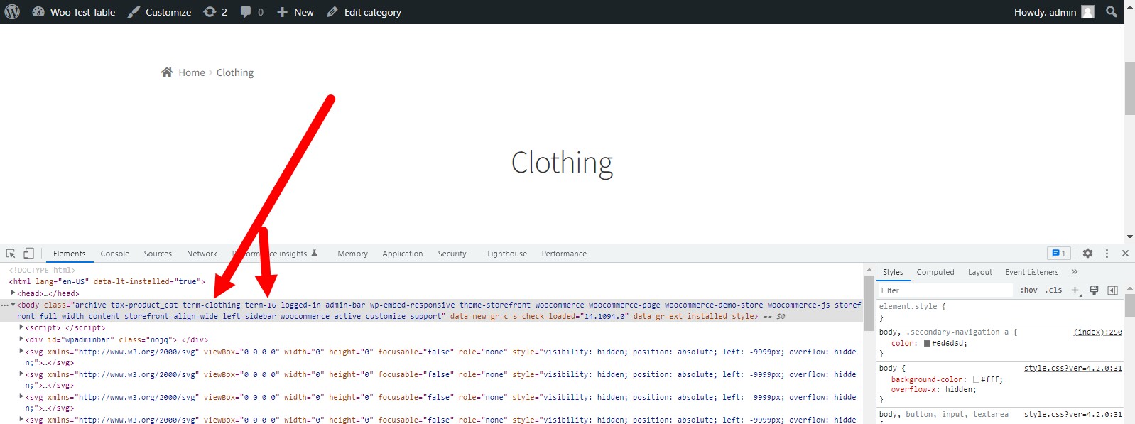 Snip - Clothing - Woo Test Table - Google Chrom (2)
