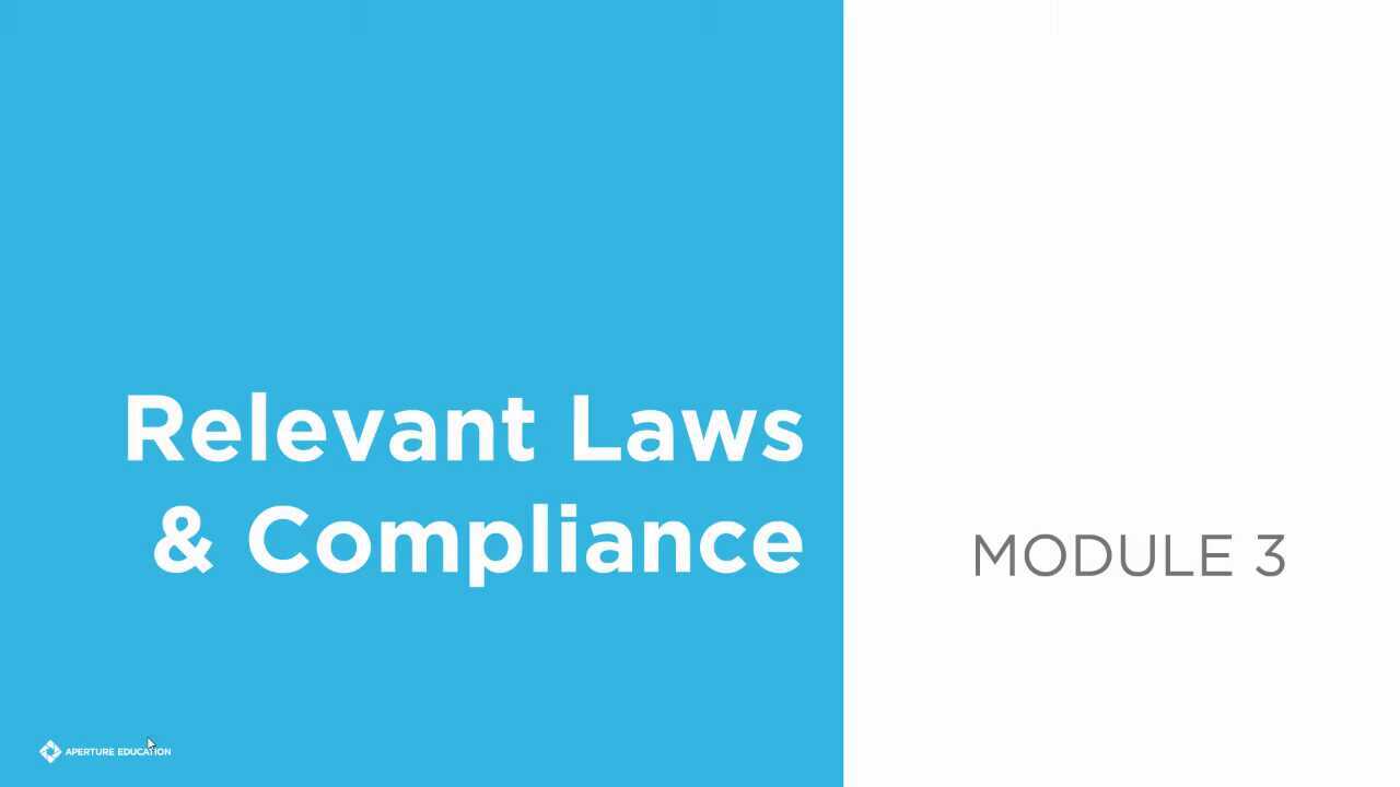 Data Privacy And Security Training Module 3cc 