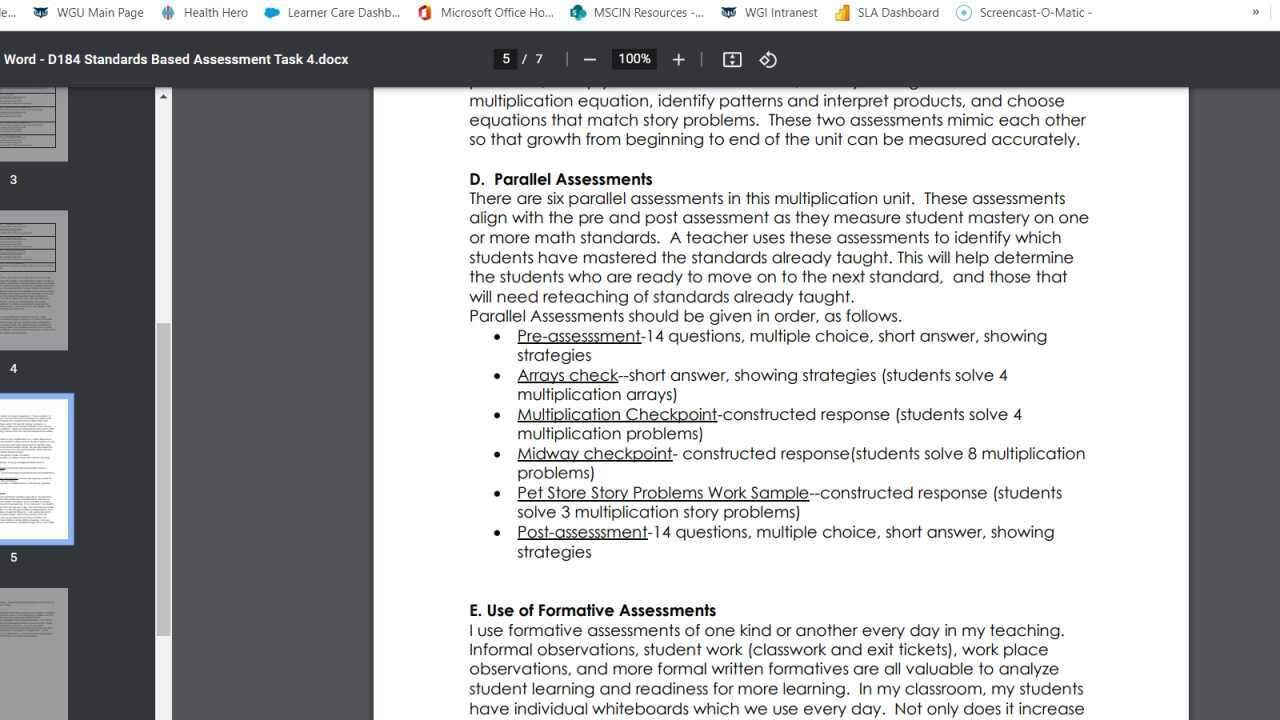 Sonja B. D184, Task 4