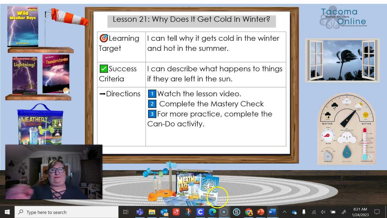 Weather Lesson 21: Why Does It Get Cold In Winter?