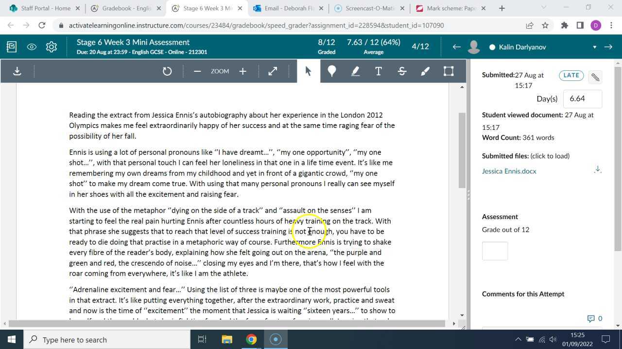 Kalin - stage 6, week 3 assessment (paper 2, question 3)