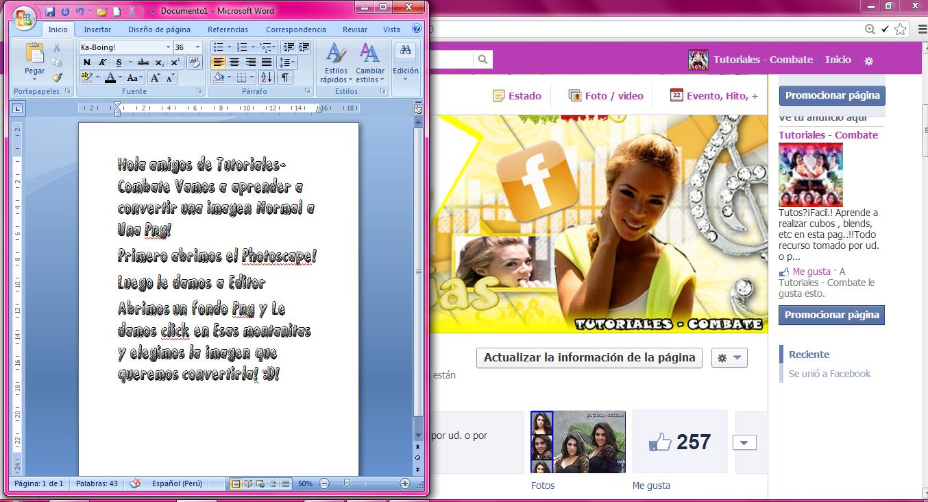 Como Convertir Una Imagen Normal a Png