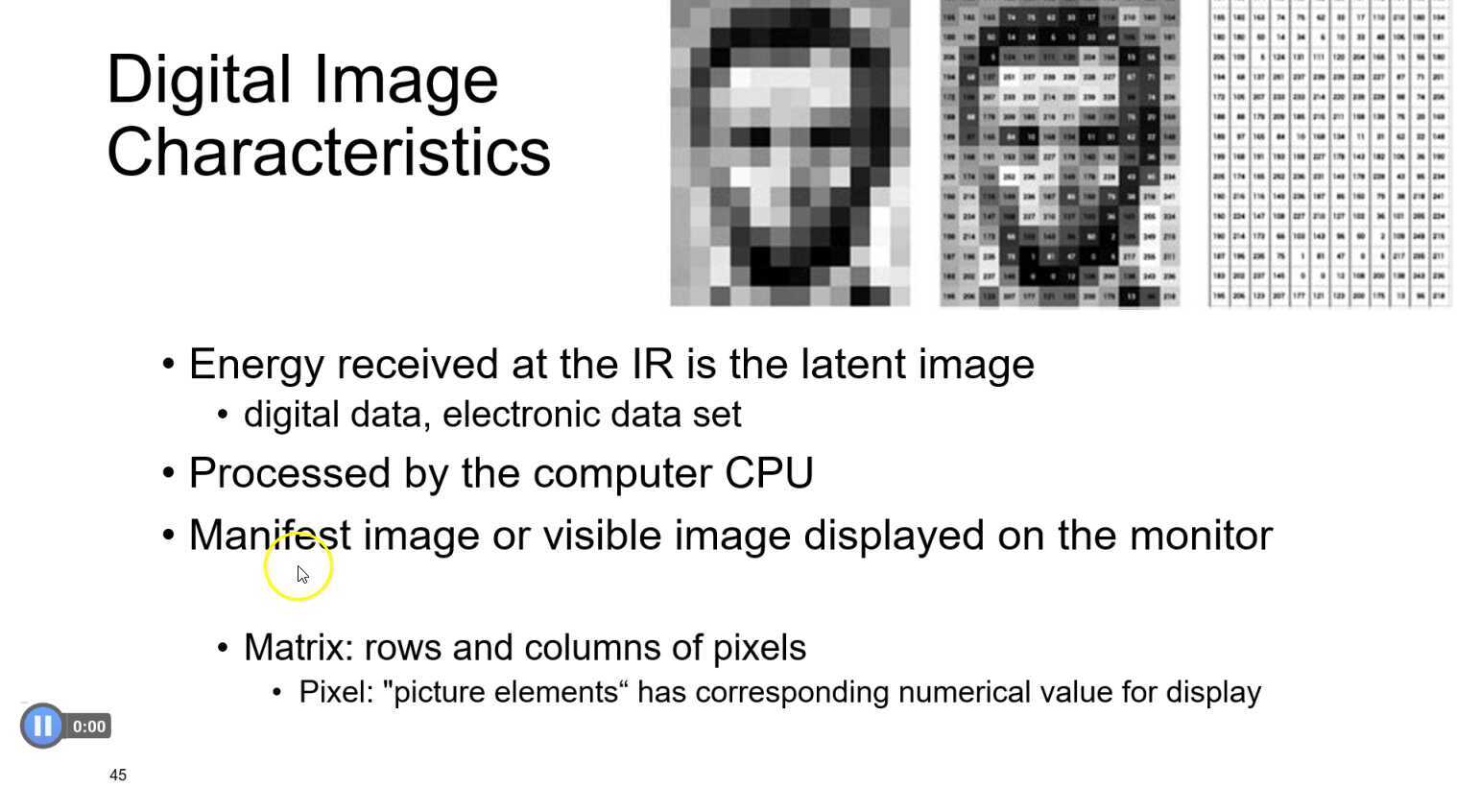Mod 2-3 Image Acq. Terms