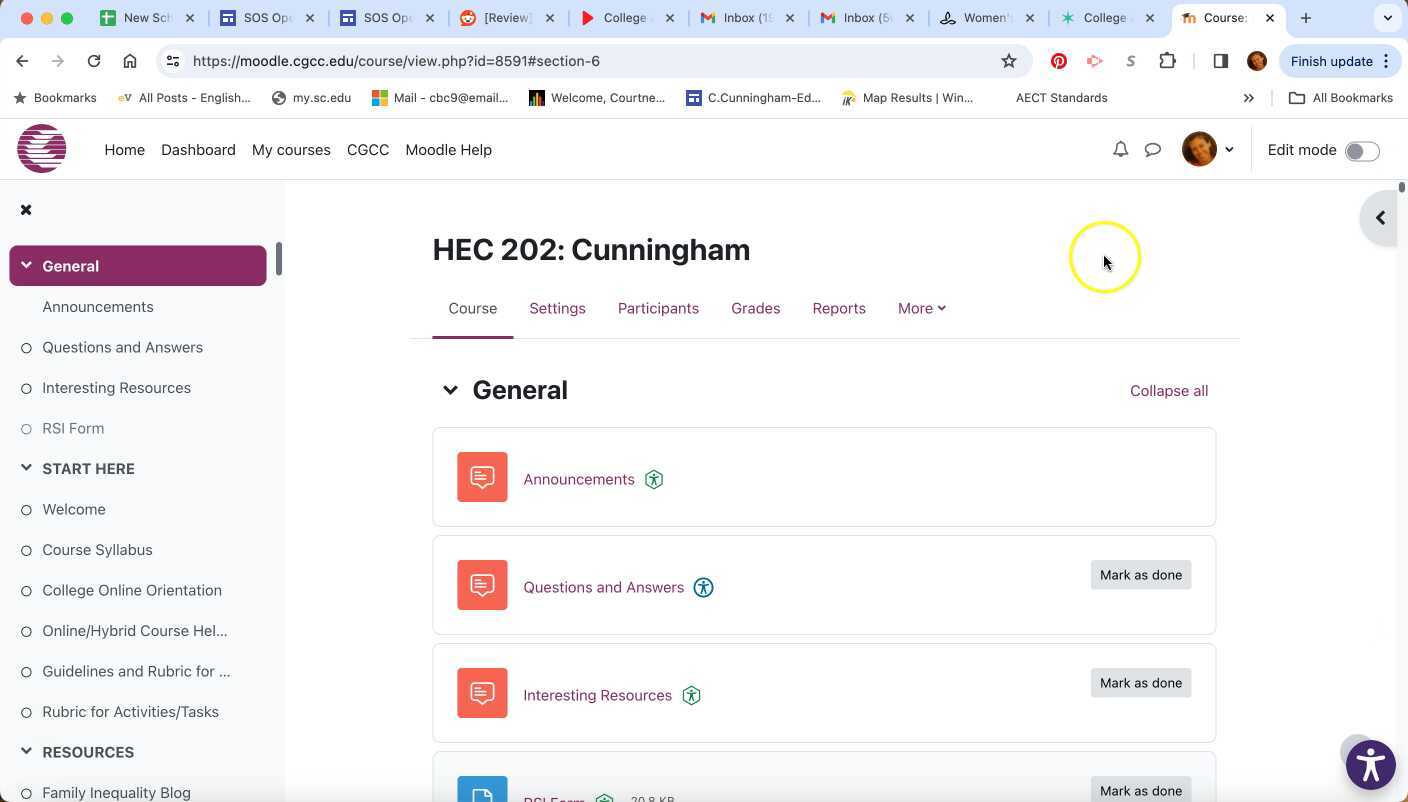 HEC 202- Course Overview